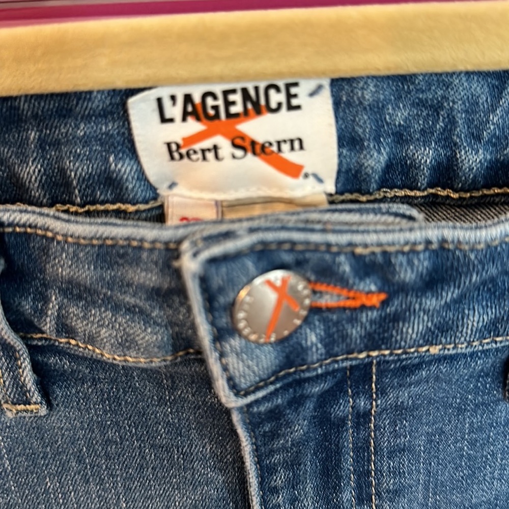 L’agence X Bert Stern High Rise Flare Jeans, Size 27. - Gem